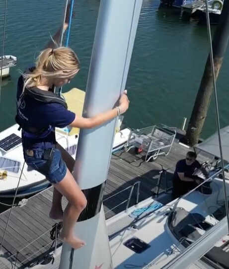 Reaching Dizzy Heights | Solent Boat Training